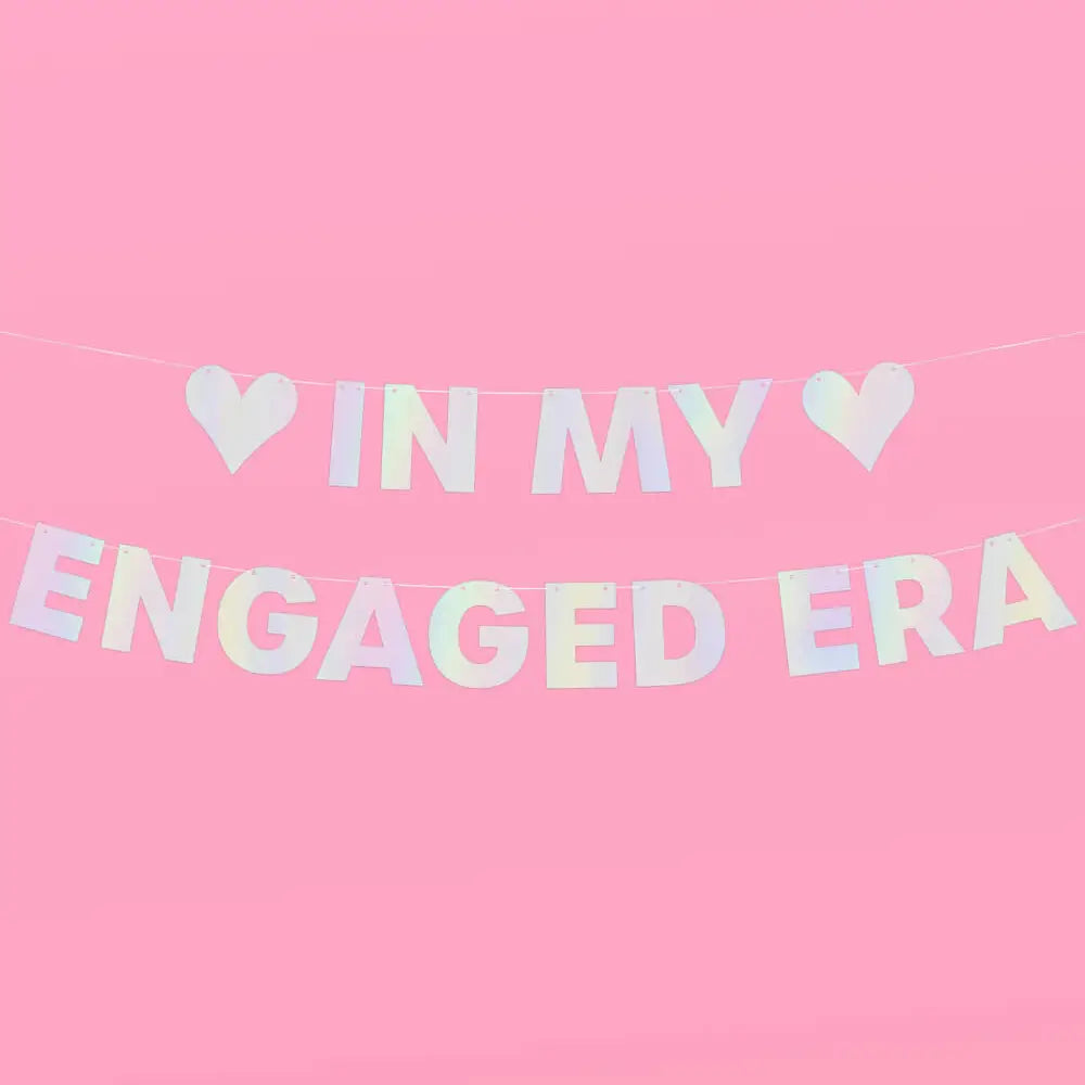 Engaged Era Banner Decoration – Crafty Paper Co.