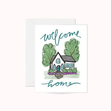 Welcome Home Greeting Card – Crafty Paper Co.